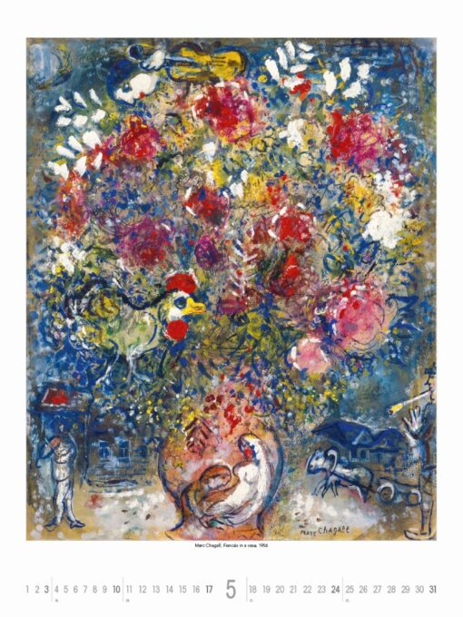 Nástenný kalendár Marc Chagall 2026 - SPEKTRUM GRAFIK | Kalendáre a diáre